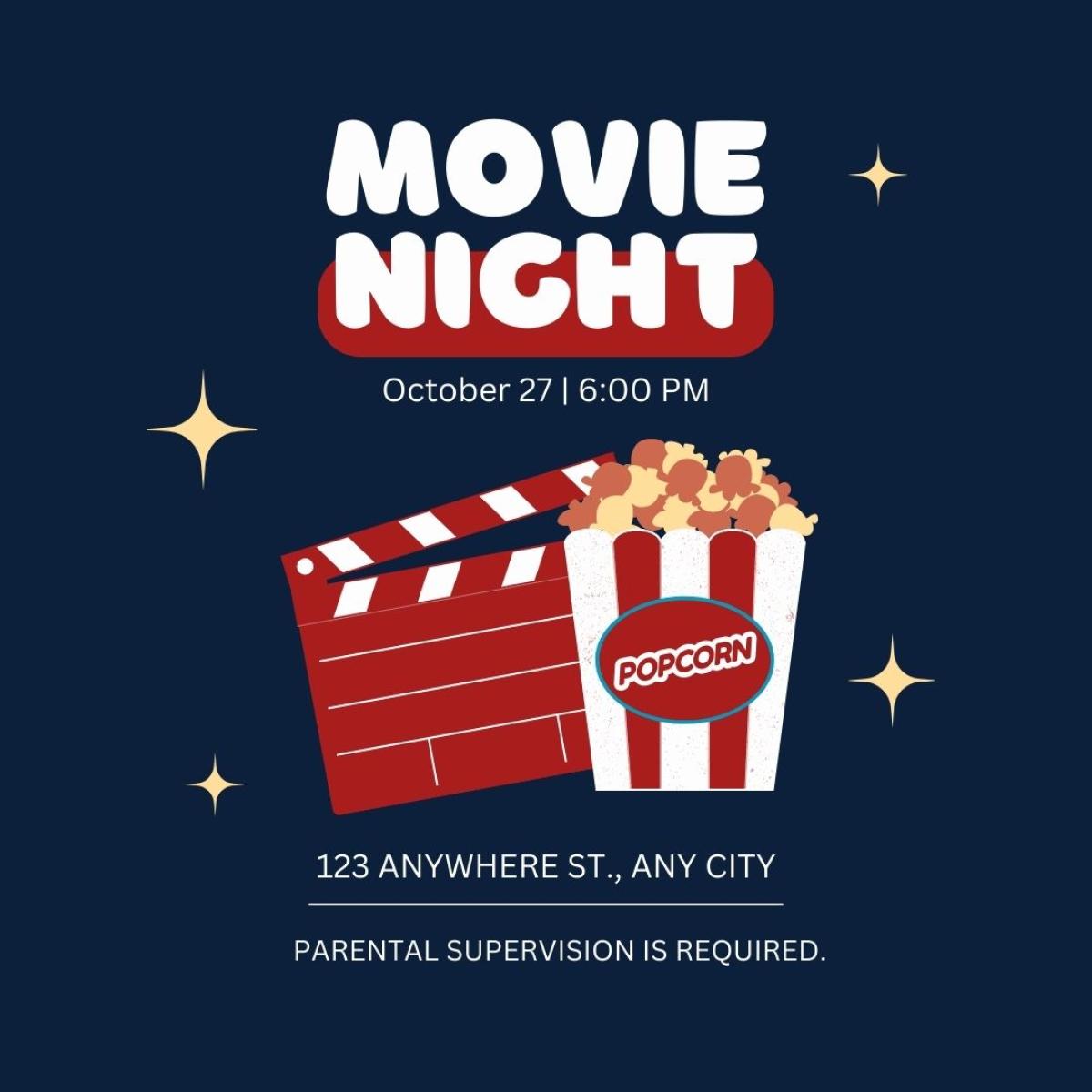 Movie Night | Tomsett Elementary School